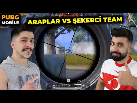 ARAPLAR VS ŞEKERCİ TEAM | PUBG MOBİLE
