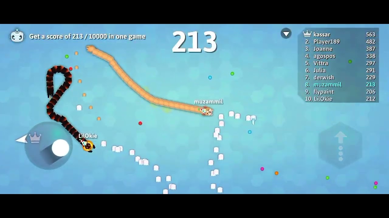 the ultimate snake game challenge - YouTube