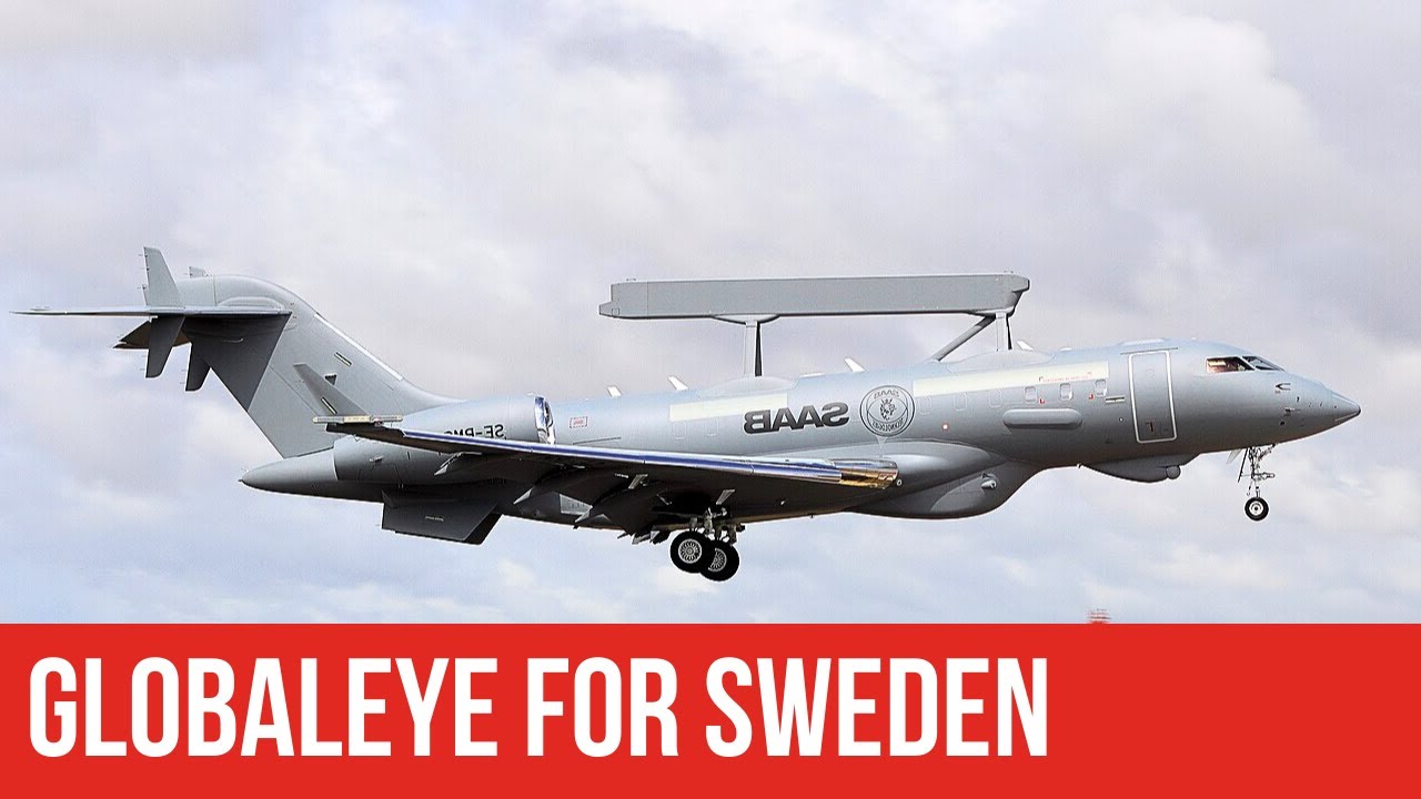 Sweden is preparing the first Saab GlobalEye drone based on the Global ...