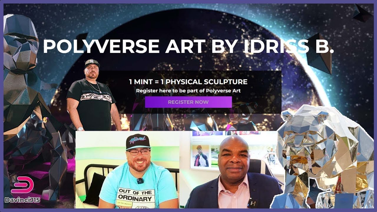 AMAZING ARTIST IDRISS B SHARES NFT LAUNCH - YouTube