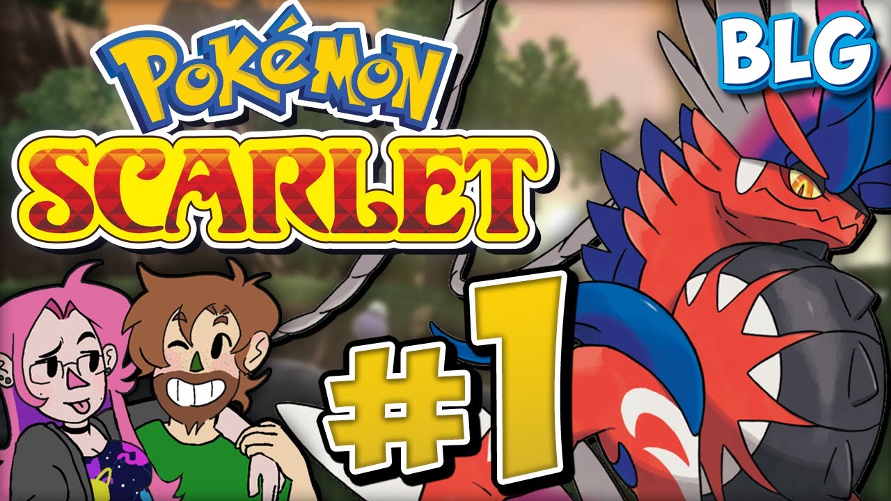Lets Play Pokemon Scarlet (BLIND) - Part 1 - A New Generation - YouTube