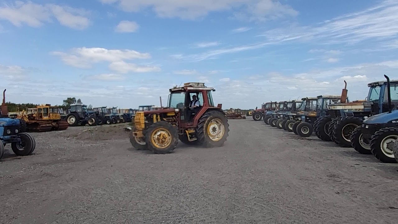 1989 Fiat F130 4WD Tractor For Auction 1st July 2020 (LOT: 159) - YouTube