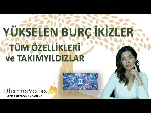 Yükselen Burç İkizler Tüm Özellikleri ve Takımyıldızlar