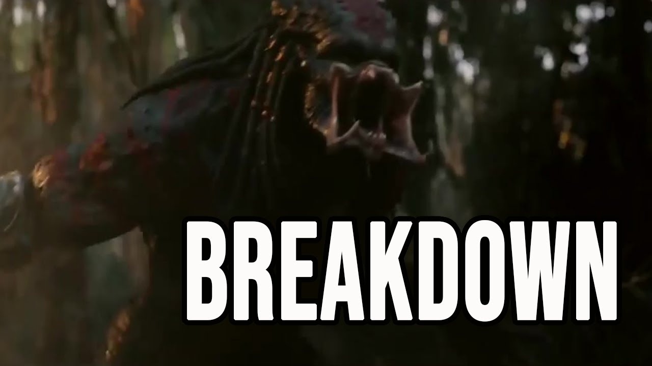 The Predator Comic Con Trailer Breakdown - YouTube