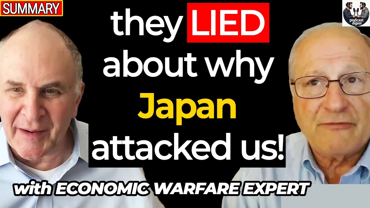 They LIED About Why Japan Attacked Us – Edward Fishman on Sanctions ...