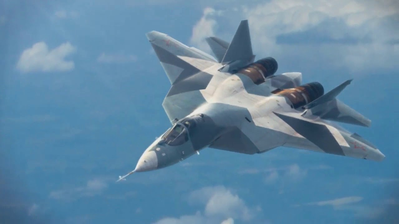SUKHOI SU-57 PAK FA | EN ACCIÓN - YouTube