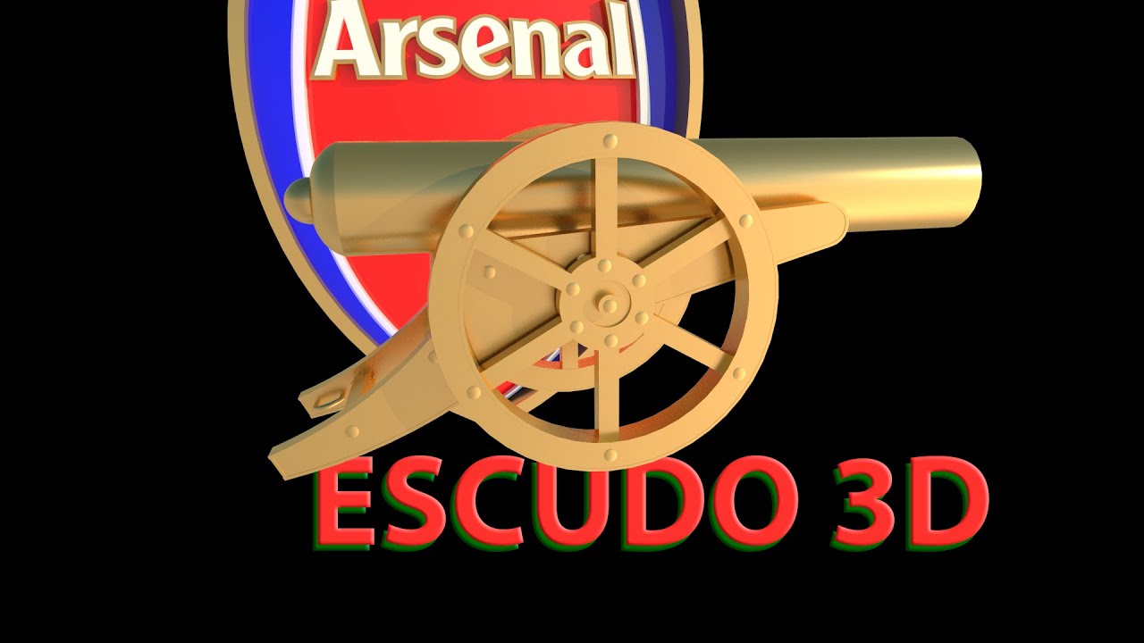 Escudo 3D do Arsenal F C - YouTube