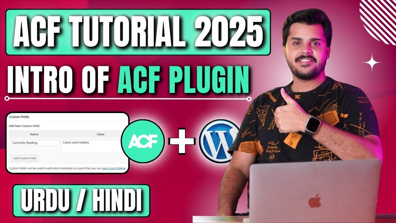 How to Use ACF Plugin in WordPress | Advanced Custom Fields Tutorial ...