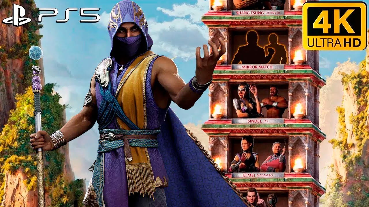 RAIN KLASSIC TOWER (VERY HARD) - MORTAL KOMBAT 1 - YouTube