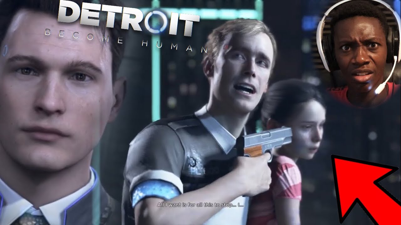 TIP: DON’T LET ANDROIDS BARROW YOUR GUNS | Detroit: Become Human - YouTube