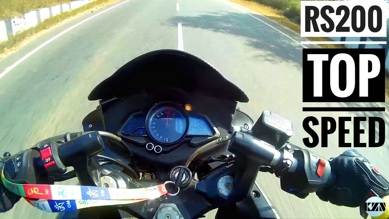 PULSAR RS200 TOP SPEED | 2020 - YouTube