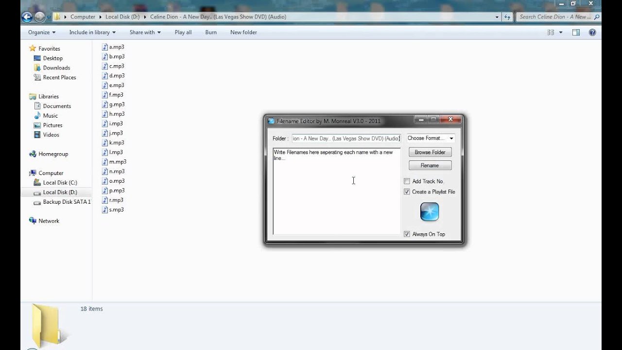 Filename Editor by M Monreal V3.0 - YouTube