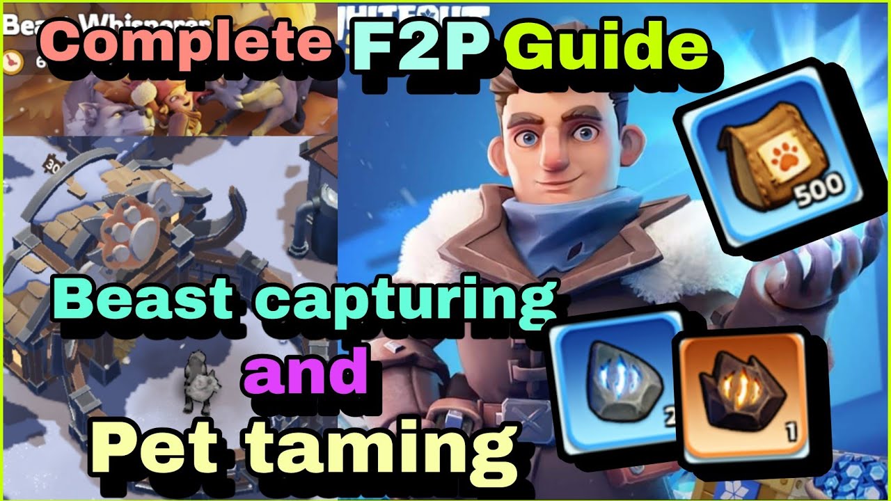 Pet capturing and Pet taming - Whiteout Survival | New update | Pet ...