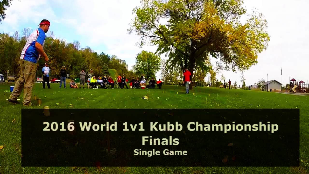 2016 World 1v1 Kubb Championship: Final and Semifinal Matches - YouTube