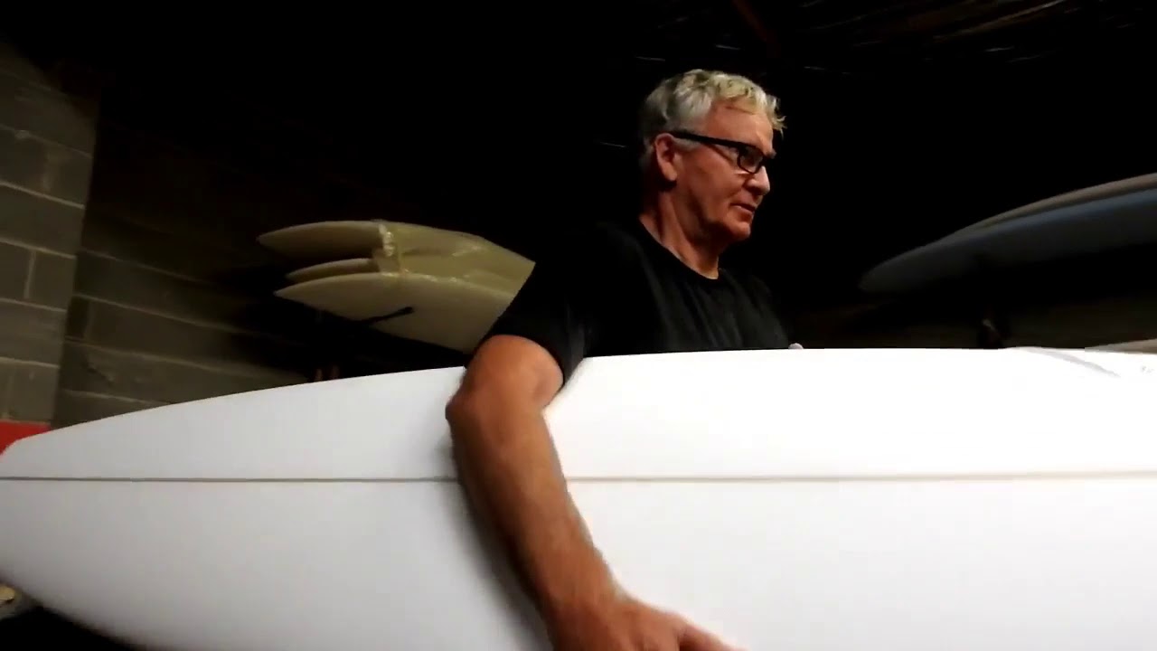 Simon Anderson shaper "custom Thruster" by Adam Parcell - YouTube