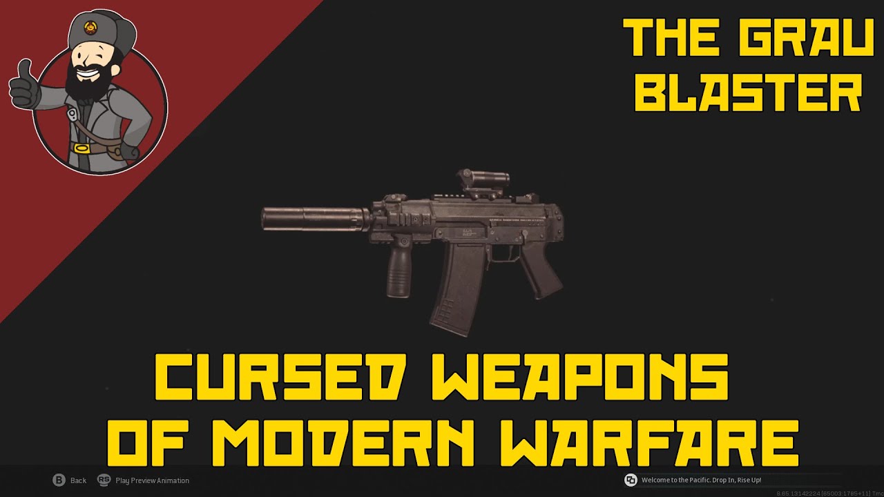 Cursed Weapons of Modern Warfare - The Grau Blaster - YouTube