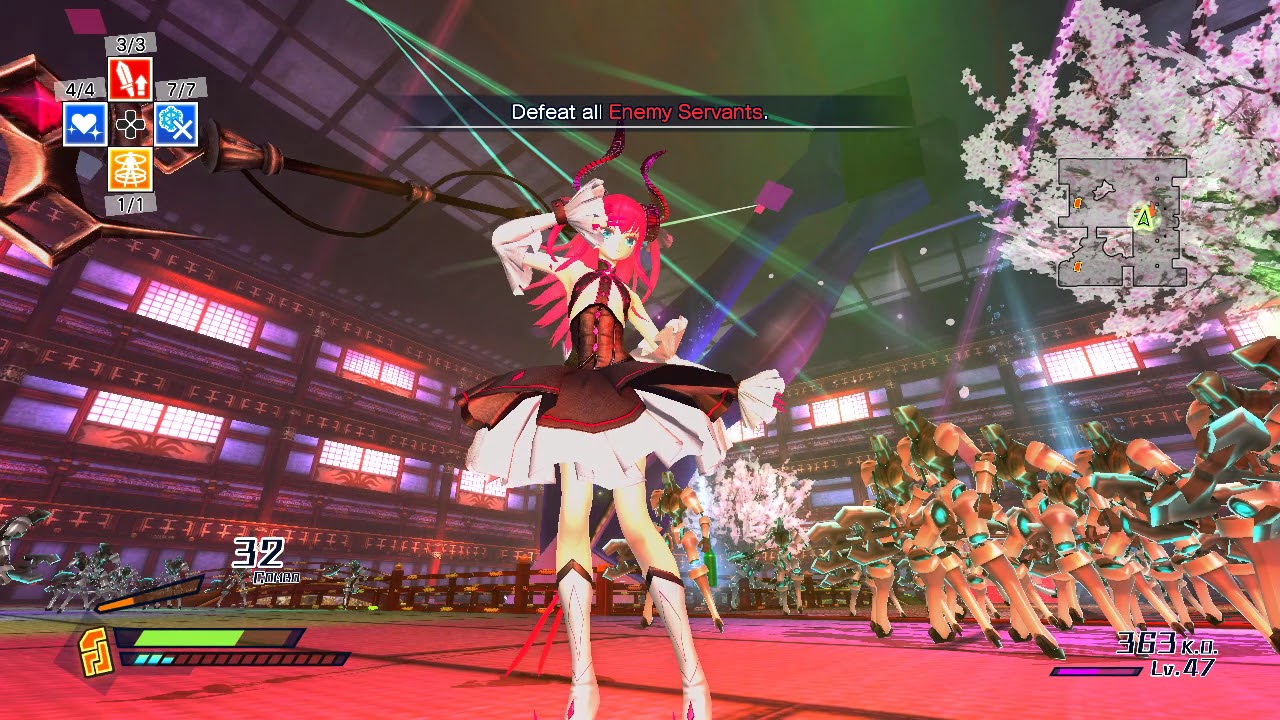 Fate/Extella : Elizabeth Bathory (Hard Mode) - YouTube