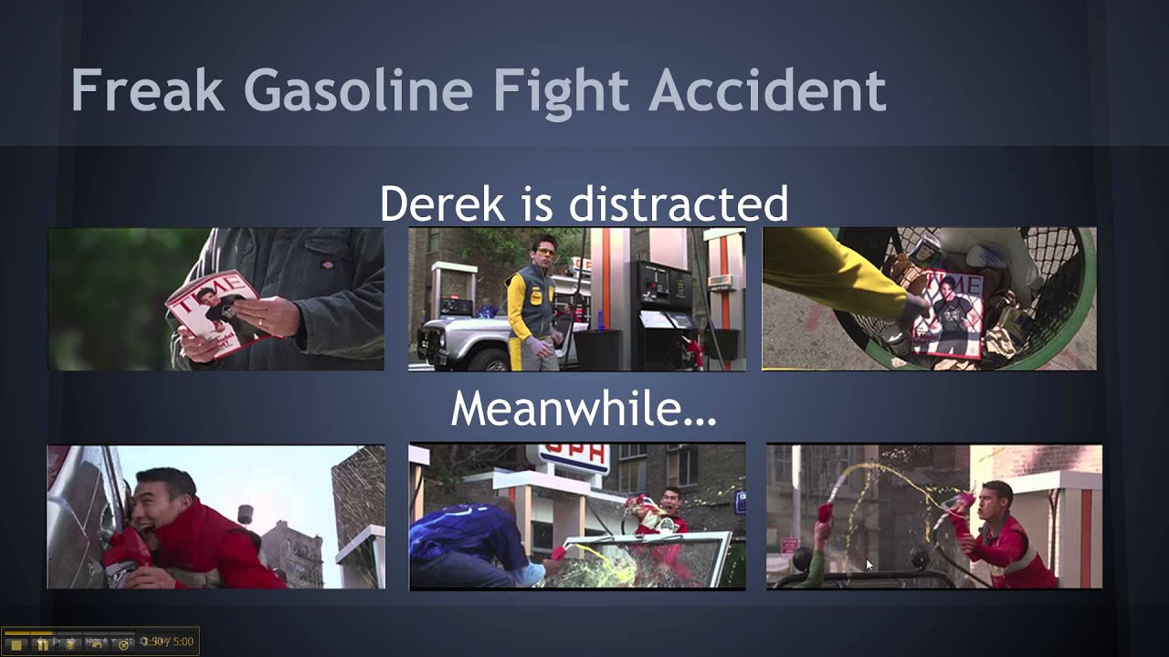 Gasoline Fight Accident Analysis - YouTube