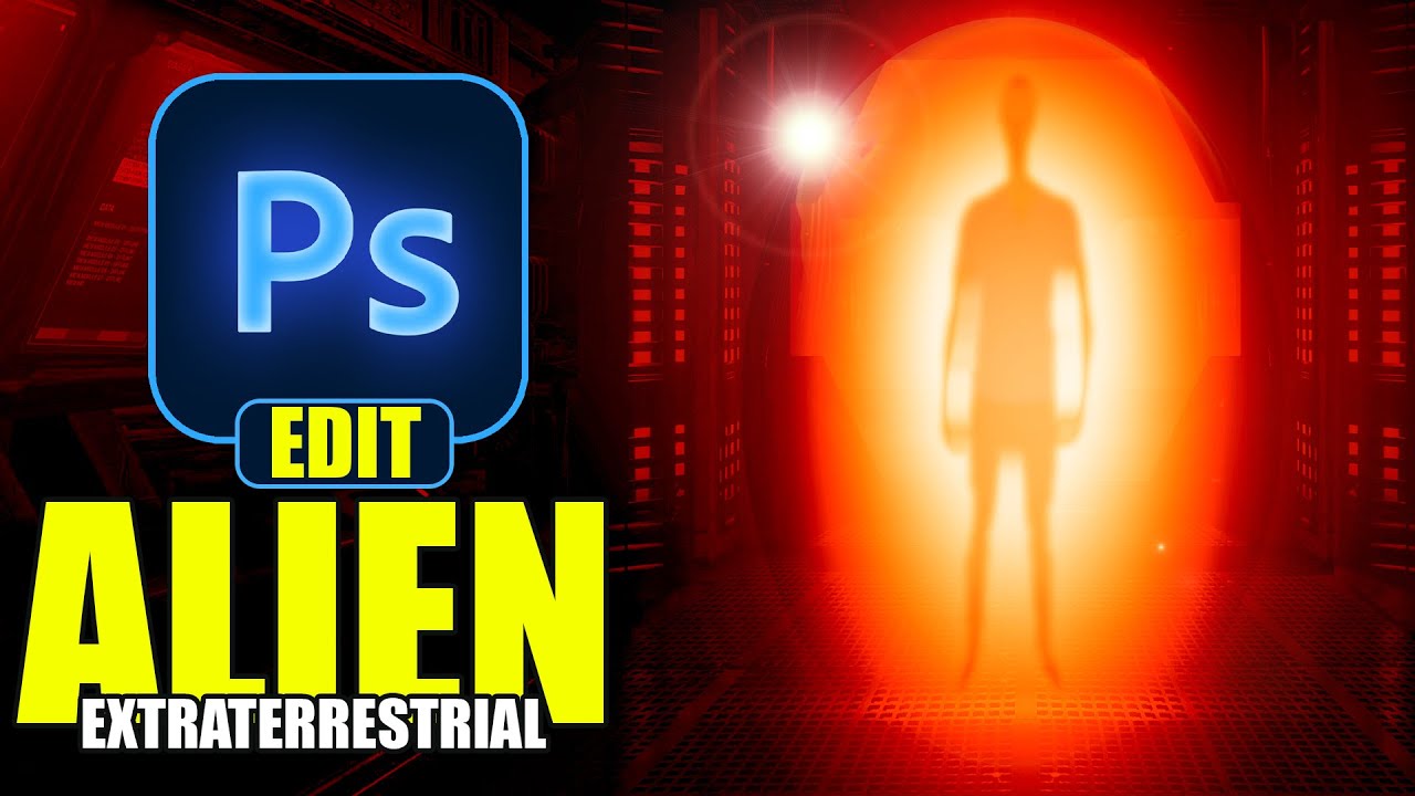 Photoshop tutorial: How to Create an Extraterrestrial Alien in a Cocoon ...