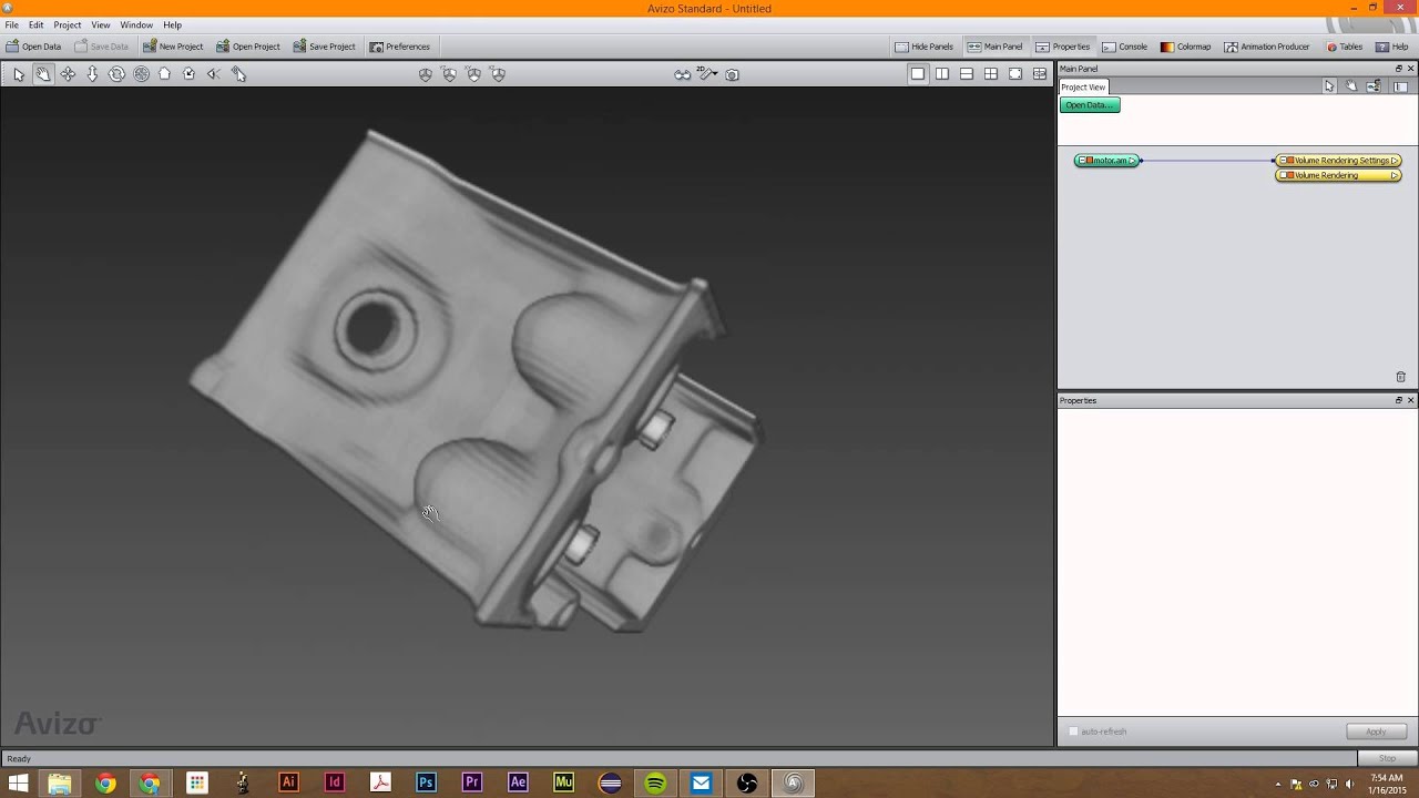 Tutorial 1: Getting around the Avizo Interface and Volume Rendering ...