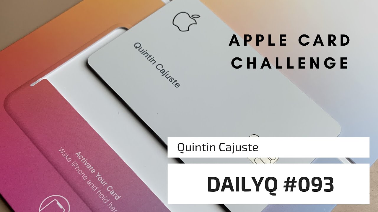 Apple Card Unboxing & Apple Card Challenge - YouTube