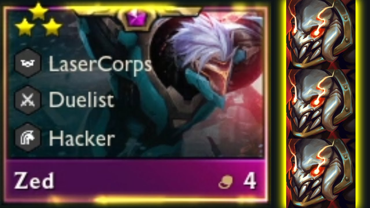 When Zed becomes a Titan ! | TFT Set 8 - YouTube