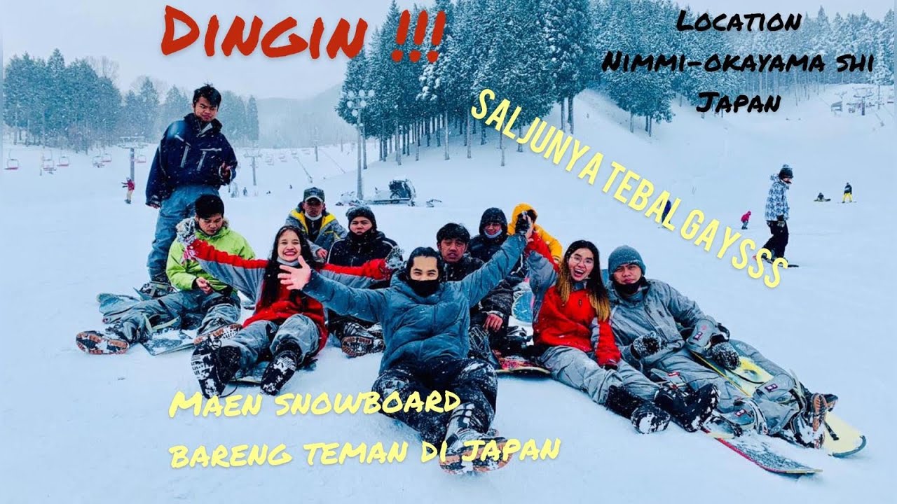 Main snowboard di Dolok pinapan #DolokSanggul sampai jungkir balik ...