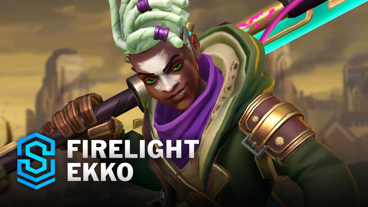 Firelight Ekko Wild Rift Skin Spotlight - YouTube