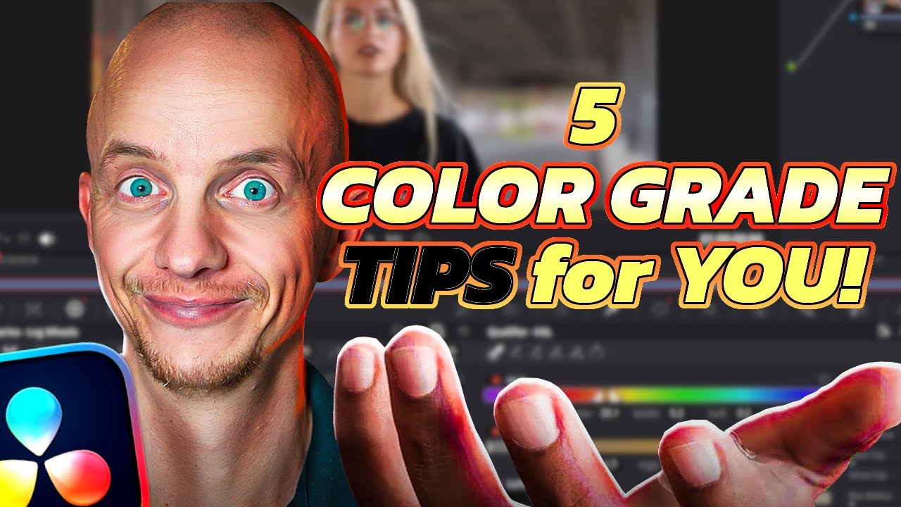 5 Color Grading Tips in Davinci Resolve 19 - YouTube