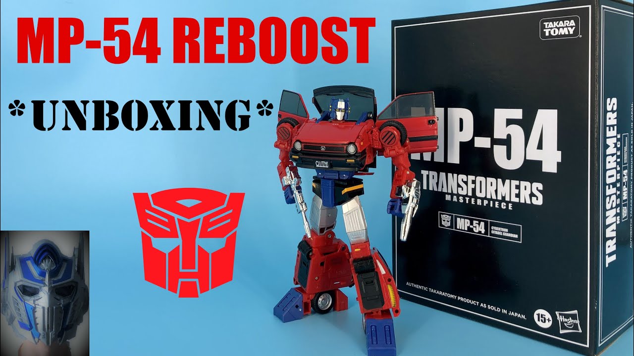 Transformers Masterpiece - MP-54 Reboost Unboxing - YouTube