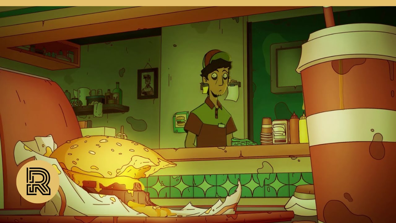 2D Animated Short: "BUNGER : Hunger strikes my brain" by ECV | The ...
