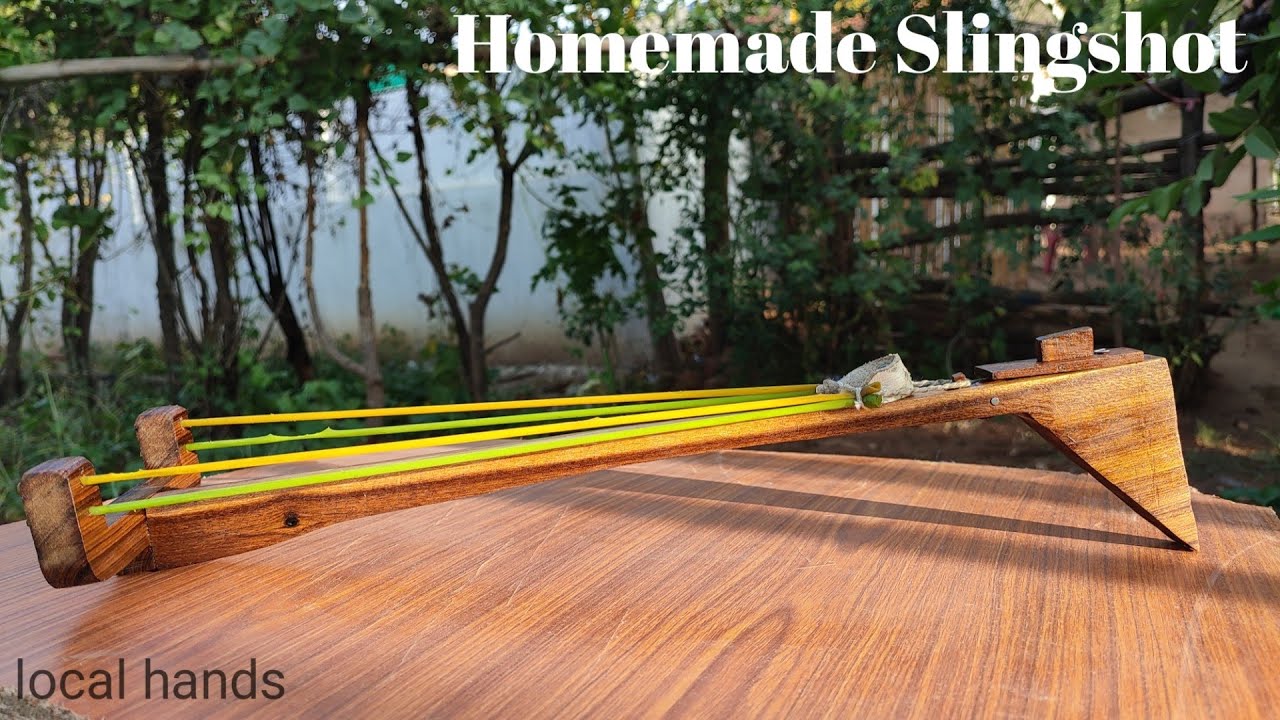 Homemade Slingshot | I Am Diy Slingshot At My Home | Very Easy Mathad ...