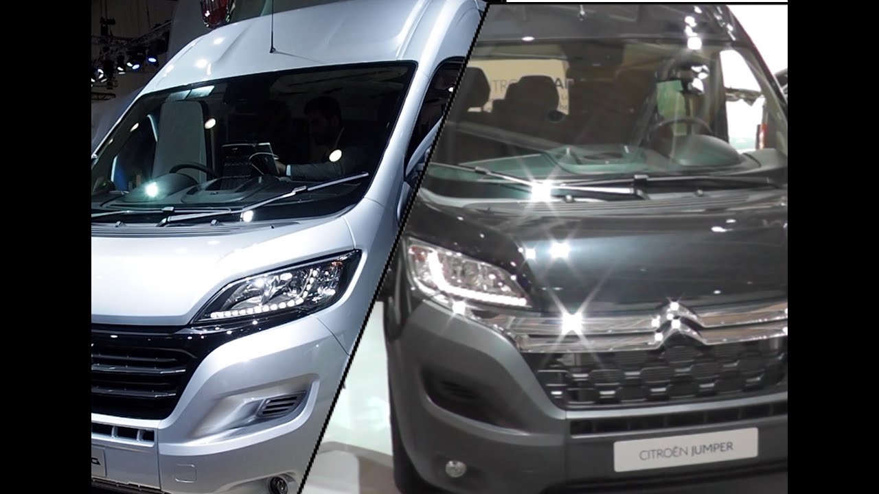 Fiat Ducato 2020 vs. Citroen Jumper 2020 - YouTube