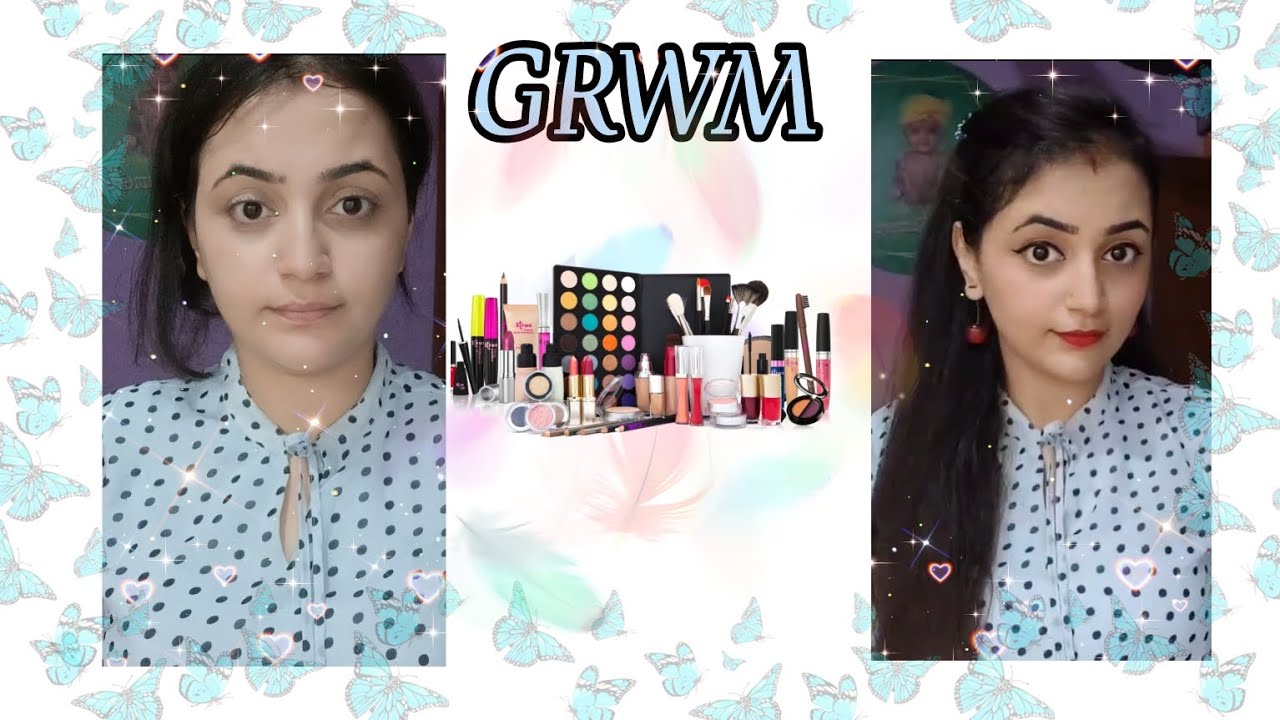 GRWM | #makeuptutorial #easy #new #grwm #blue #makeup #trending #hack # ...
