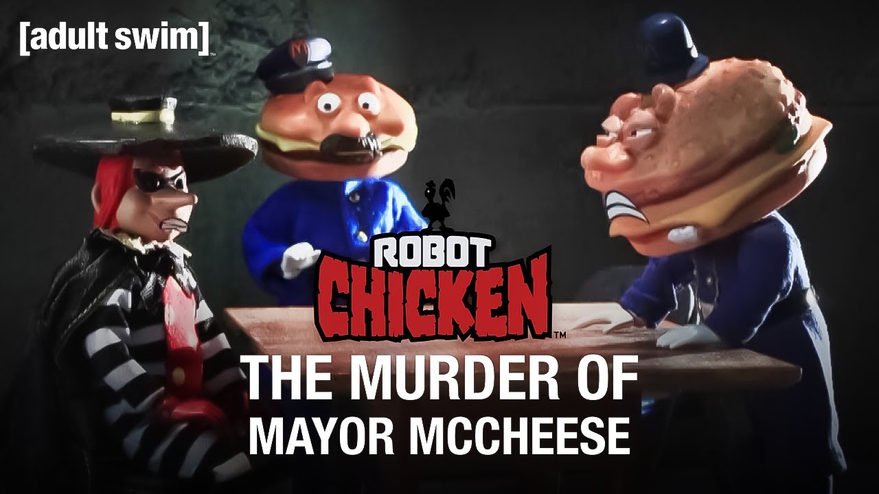 The Murder of Mayor McCheese | Robot Chicken | adult swim - YouTube