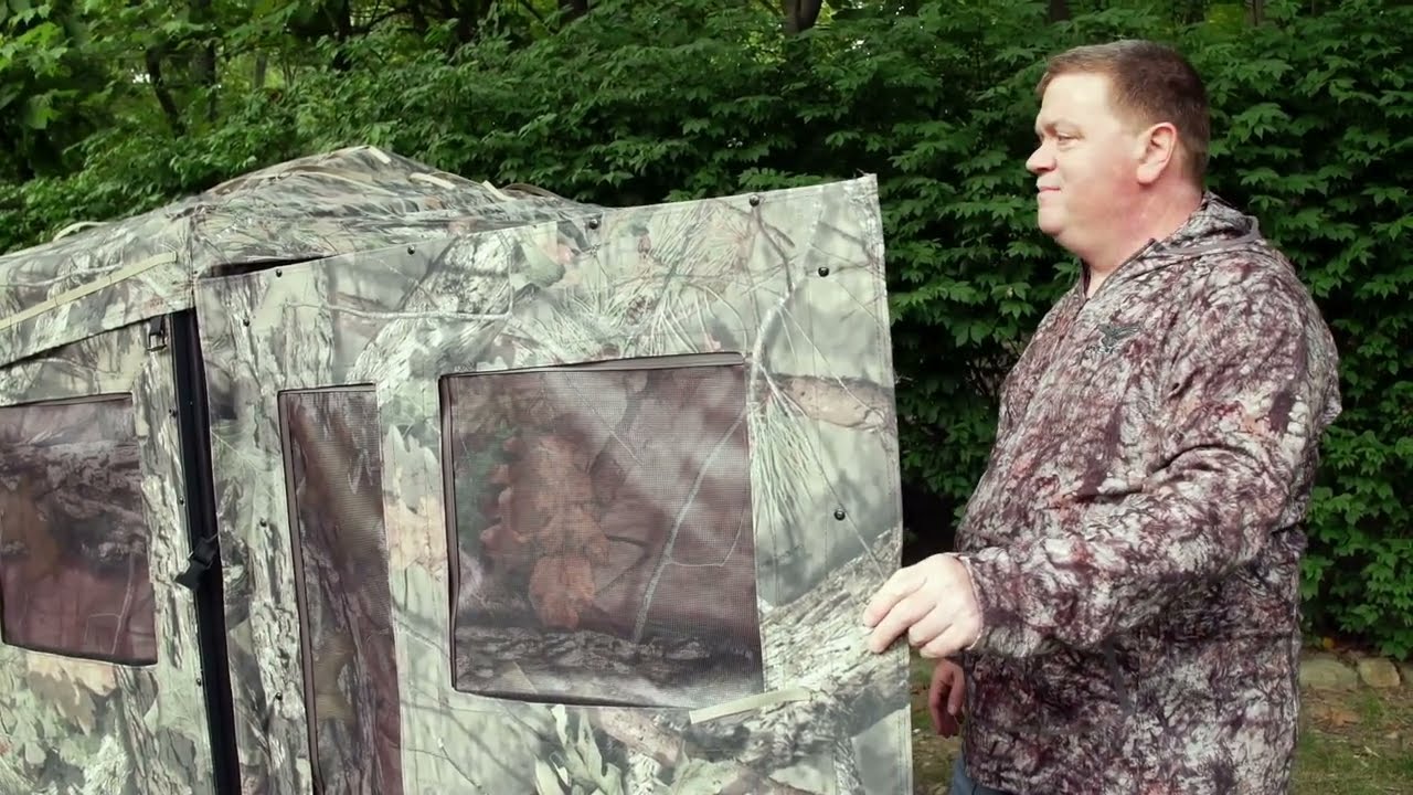 Product Spotlight: Hawk Down & Out Warrior Blind - YouTube