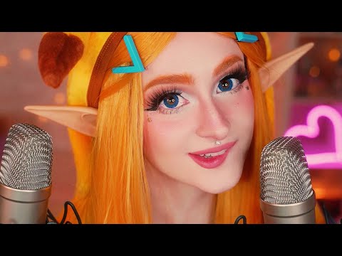 ASMR Zelda ♡ Delicate Ear Attention (No Talking)