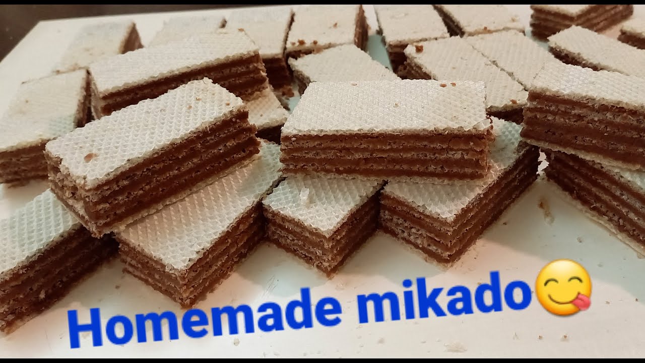 How to make a delicious mikado at home very simple - YouTube