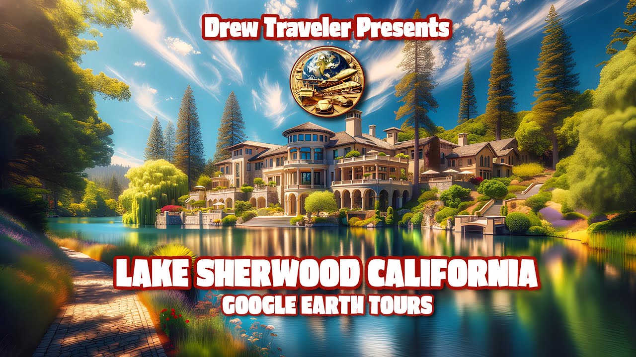 Lake Sherwood California, Drew Traveler Presents 3D Flyover Tours with ...
