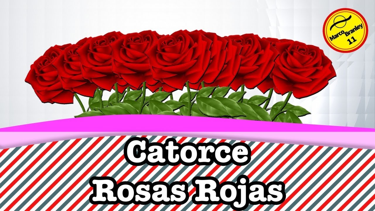 Marco Branley - Catorce Rosas Rojas - YouTube