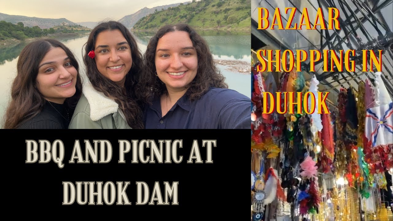 Day 6 Iraq Travel Vlog: Assyrian friends picnic at the Duhok Dam and ...