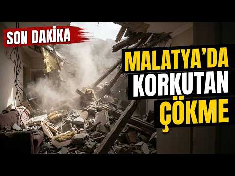 Malatya'da Korkutan Deprem: Evde Göçük