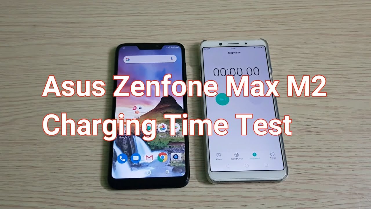 Asus Zenfone Max M2 4000mAh Battery Charging Time Test - YouTube