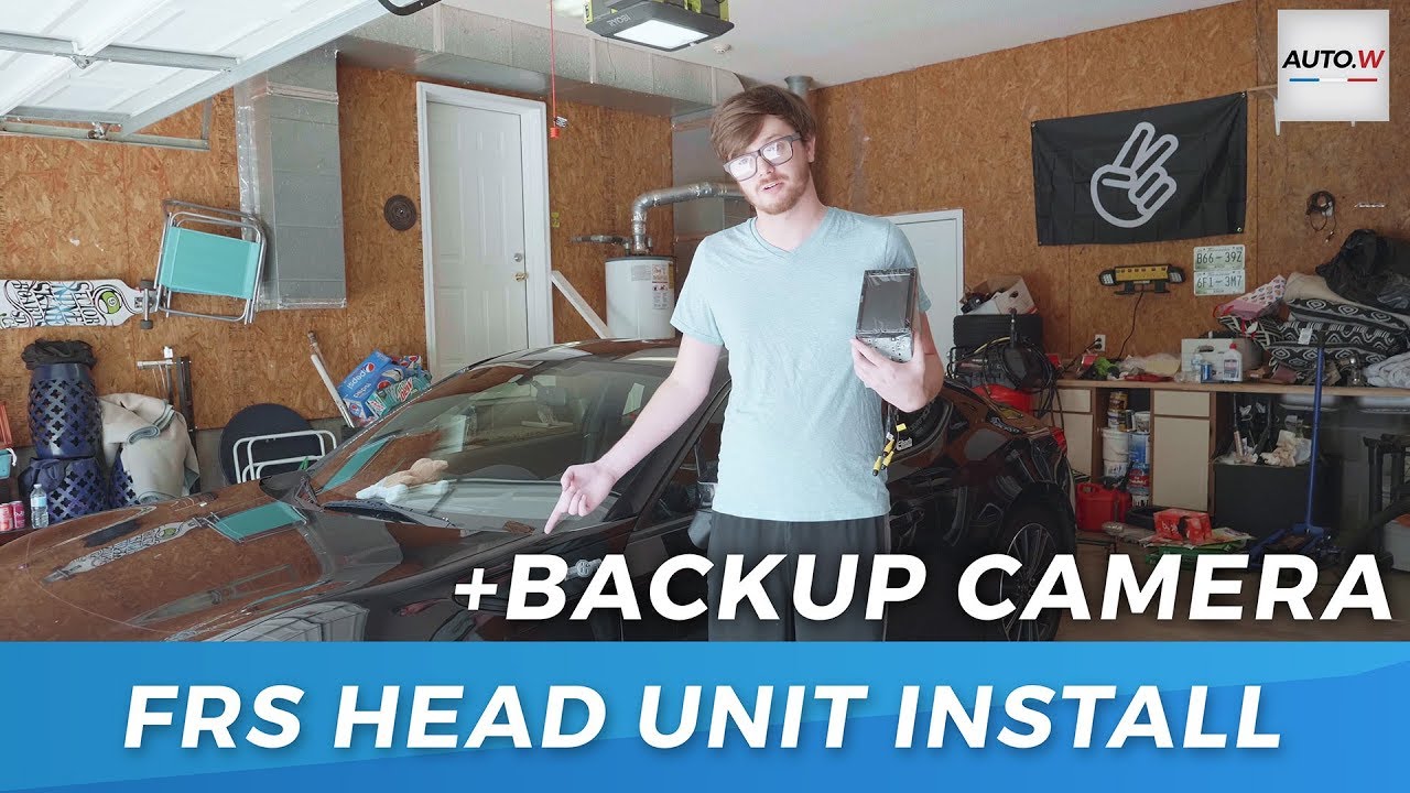 AW: Kenwood Install + Backup Camera on Taylor's FRS - YouTube
