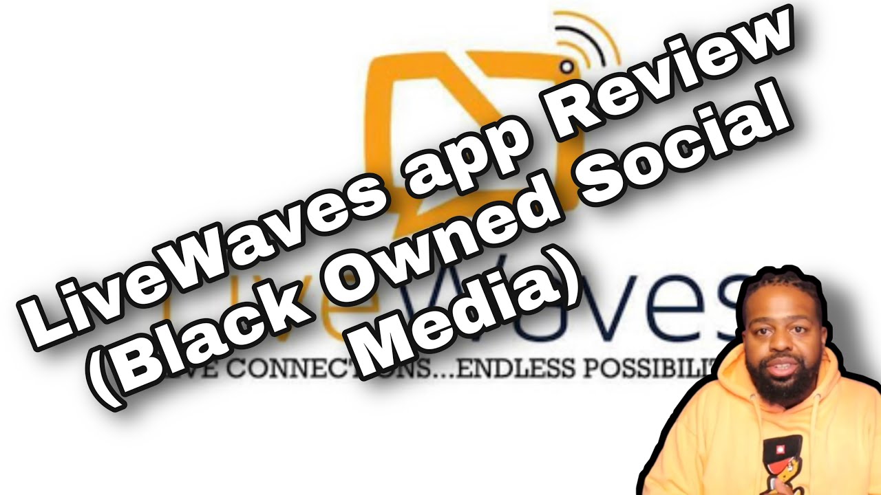 LiveWaves app Review (Black owned social app) #blackowned #altsocialmedia #alttech - YouTube