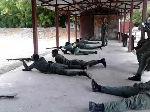 Edith Dalton James cadet unit JCCF MAE shooting range at jdf cag way ...