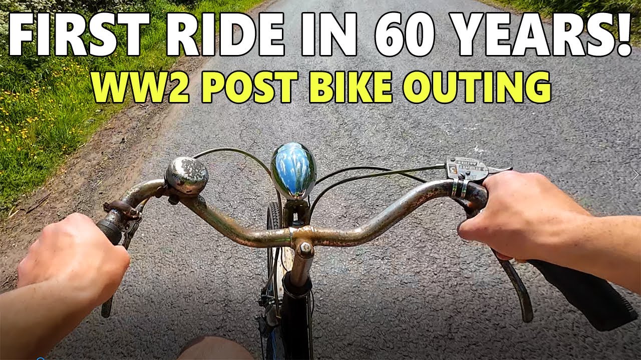 A WW2 vintage bike hits the road 80 years on! - YouTube