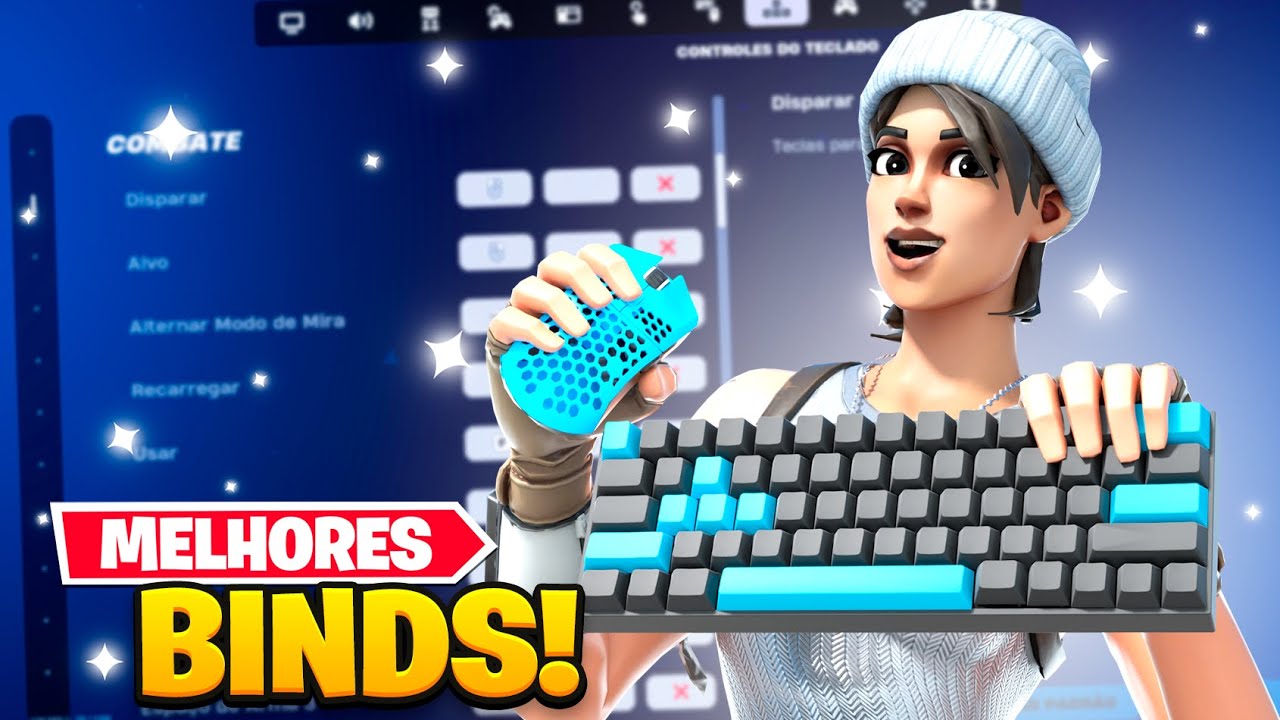 AS MELHORES BINDS DO FORTNITE - ATUALIZADO 2024 - YouTube