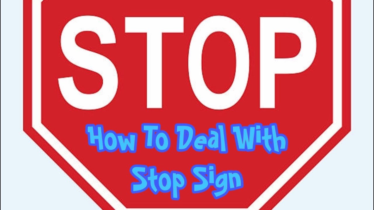 Dealing with STOP Signs West Didsbury Test | ADT - YouTube