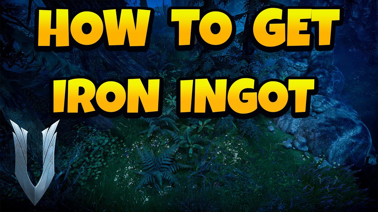 How to Get Iron ingot in V Rising - YouTube